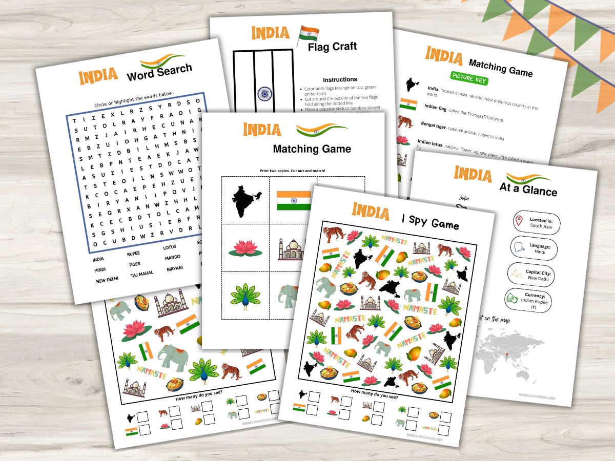 India Crafts and Activities for Kids - Raise Curious Kids