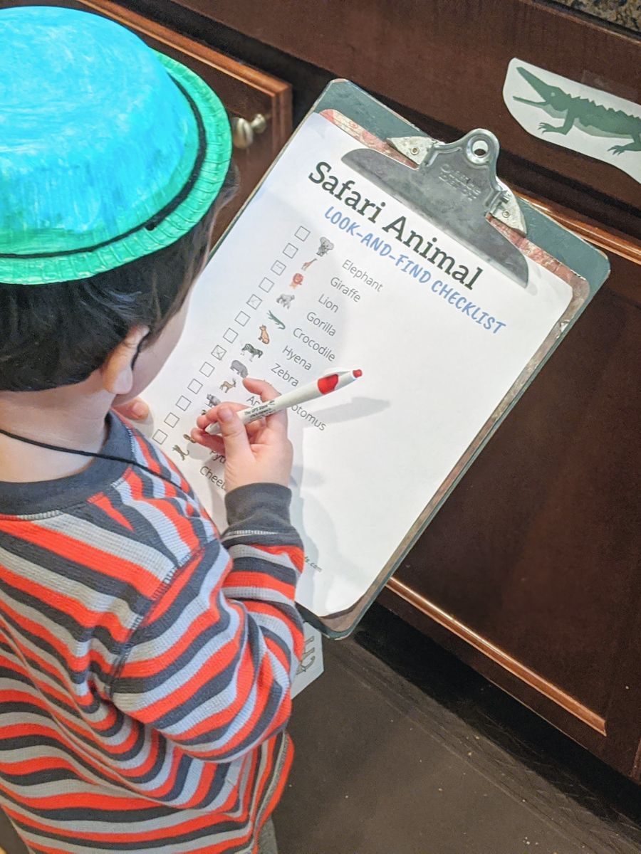 Safari Animal Look-and-Find Game- with printable! - Raise Curious Kids