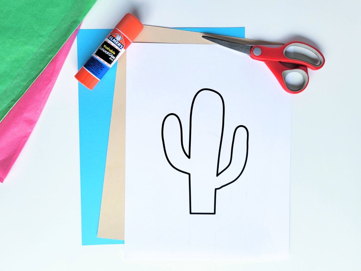 Cute and Easy Cactus Craft for Kids - Raise Curious Kids