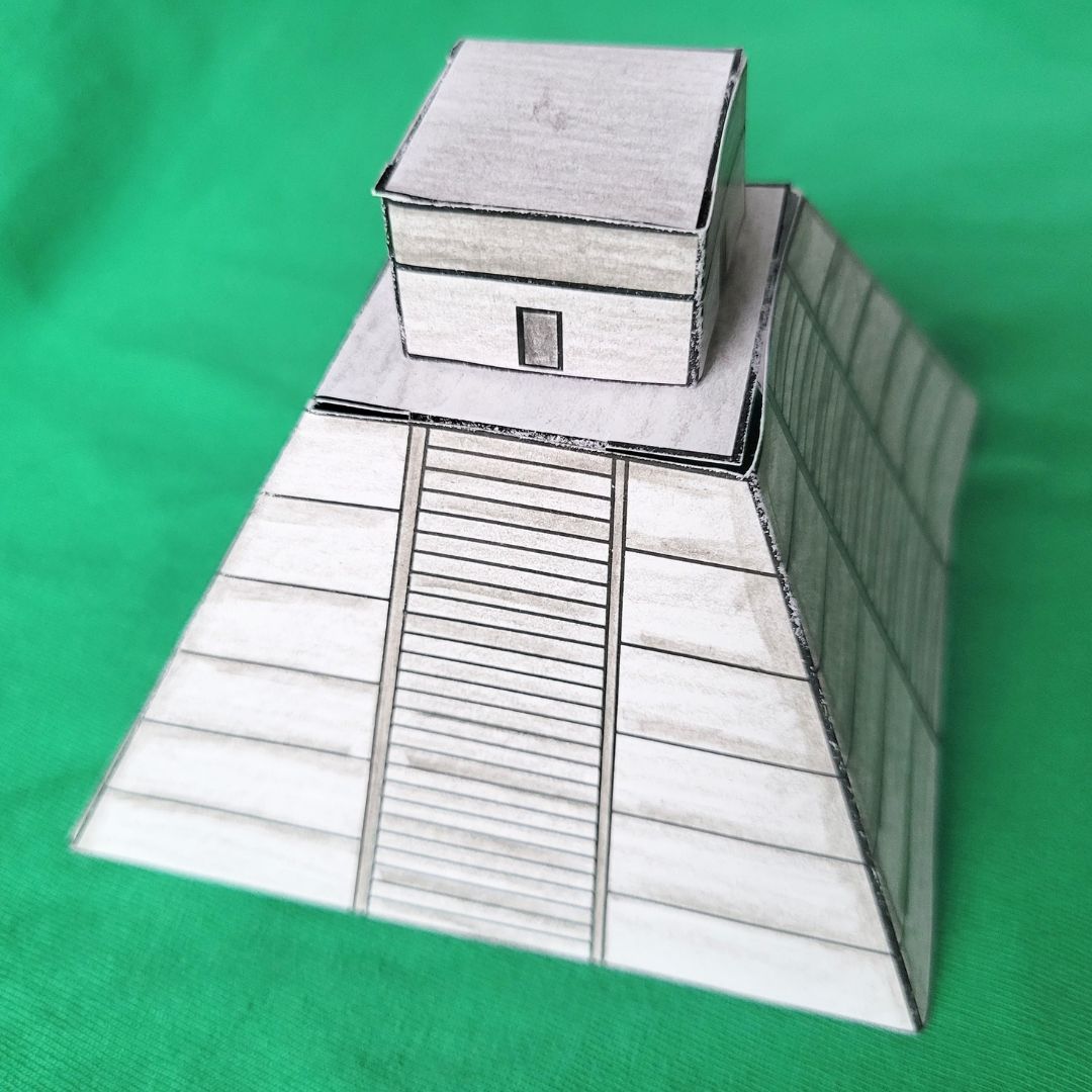 Chichen Itza 3D Craft - Raise Curious Kids
