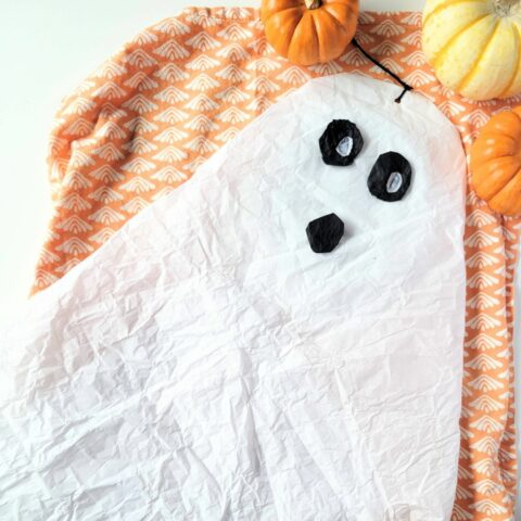 Easy Glowing Ghost Halloween Craft - Raise Curious Kids