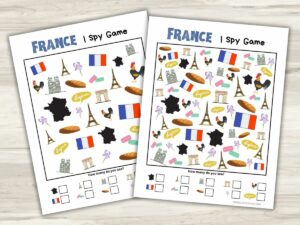 France Crafts and Activities for Kids - Raise Curious Kids