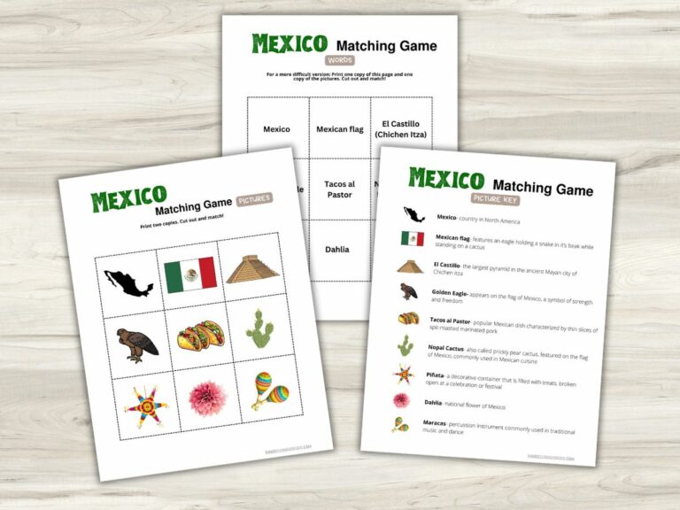Mexico Crafts and Activities for Kids - Raise Curious Kids