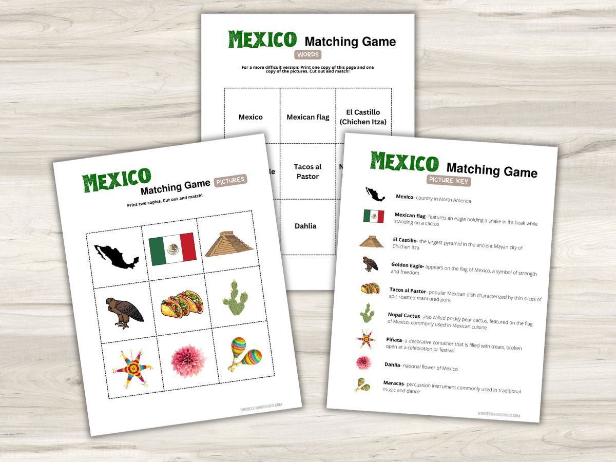 Mexico Crafts and Activities for Kids - Raise Curious Kids