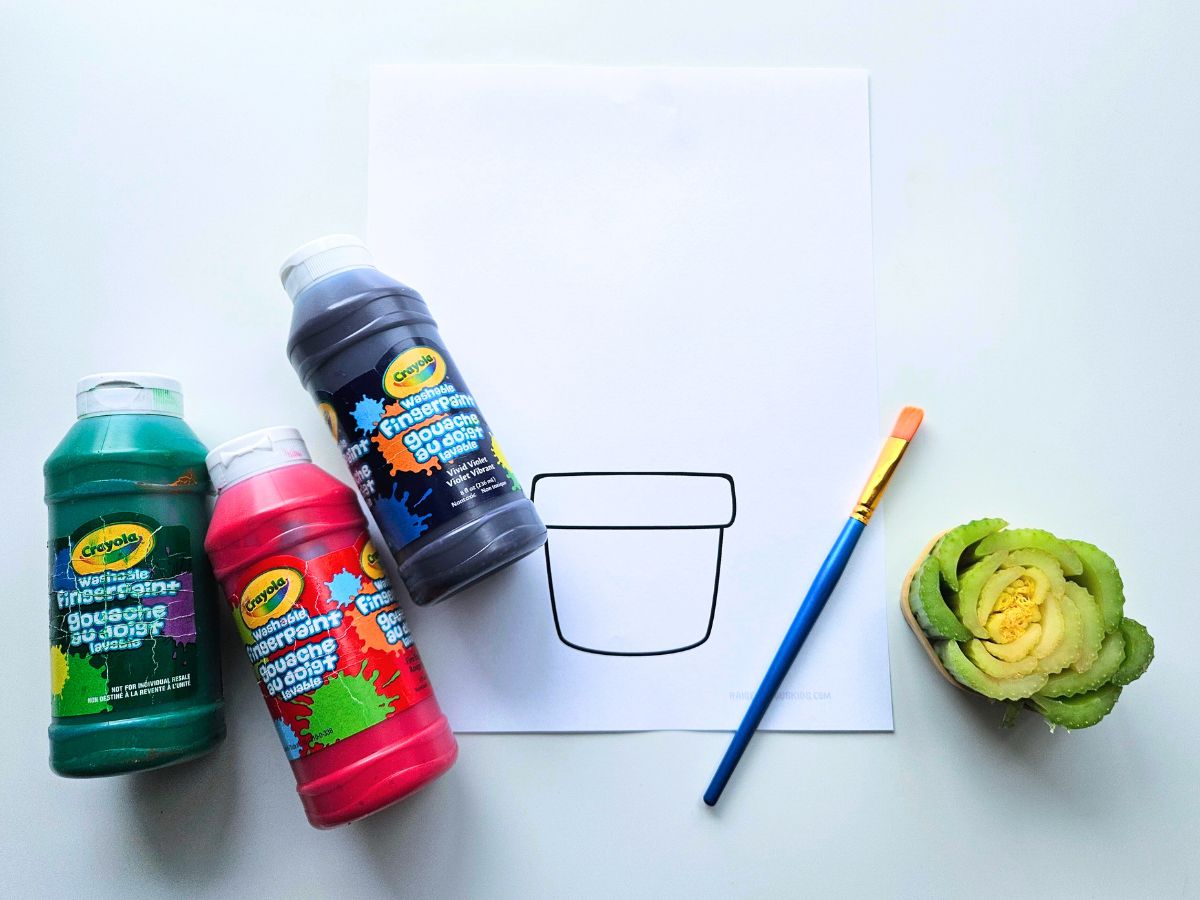 How to Make Celery Stamp Flowers (Free template) - Raise Curious Kids