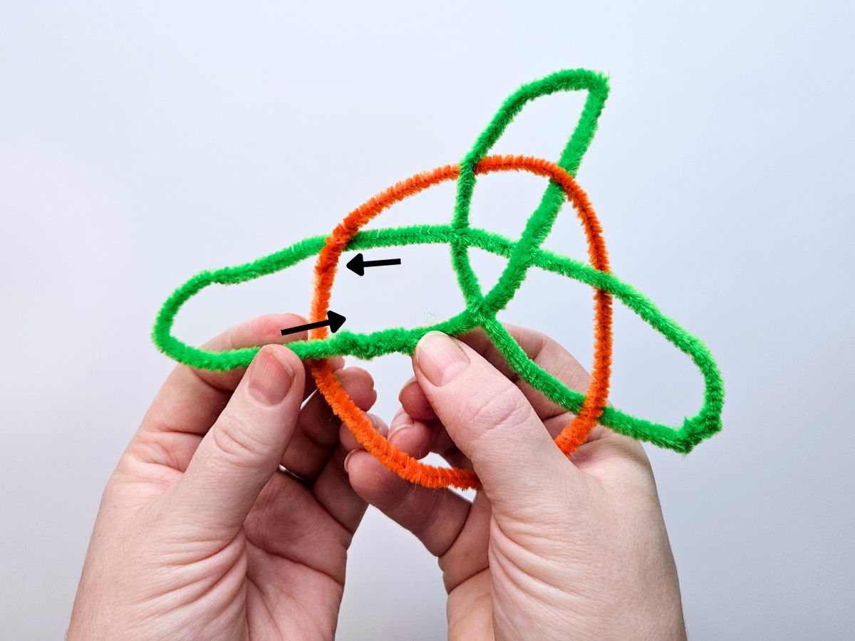 Celtic Knot Pipe Cleaner Craft - Raise Curious Kids