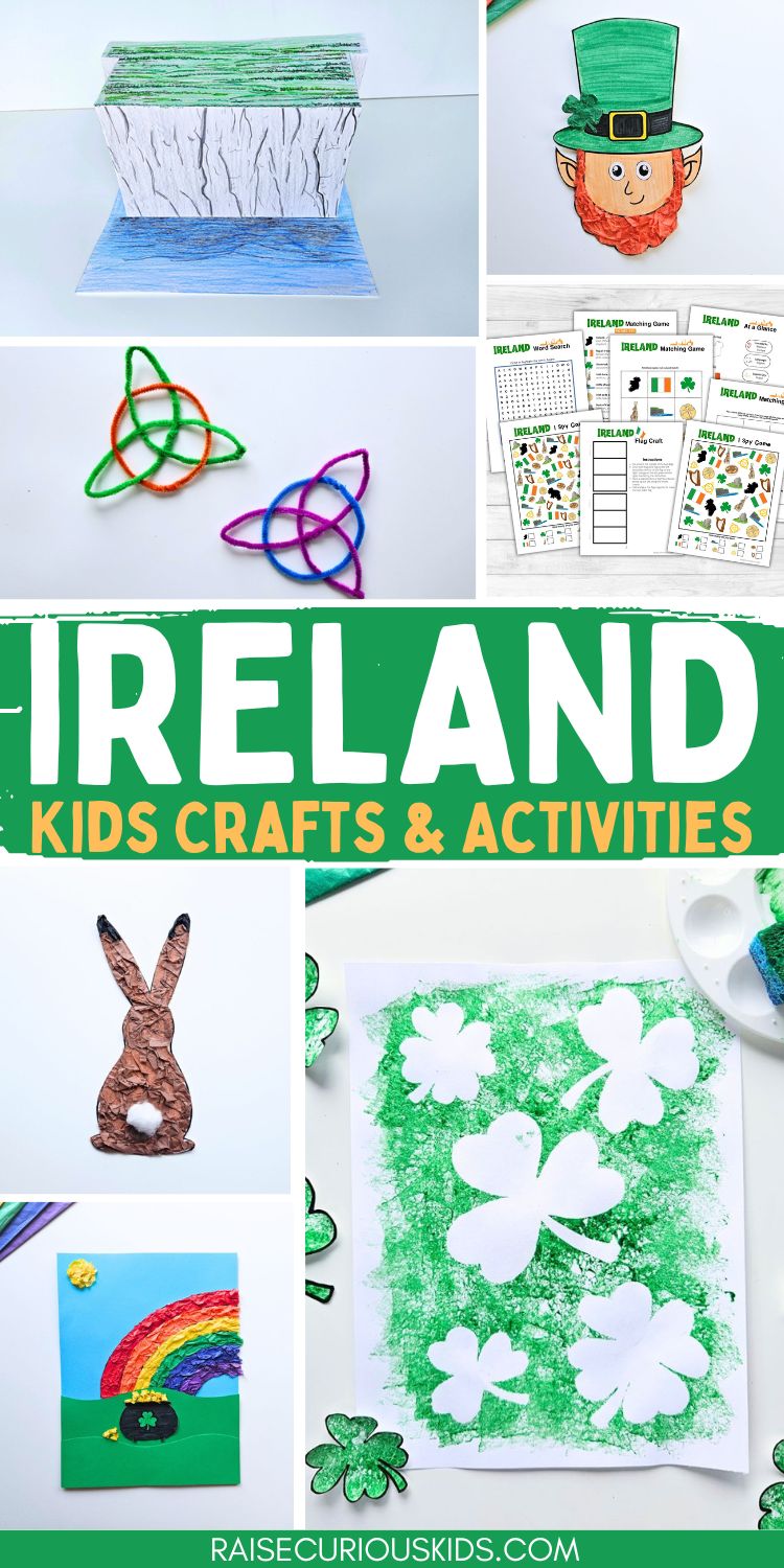 Ireland Crafts and Activities for Kids (Awesome St. Patrick's Day ...