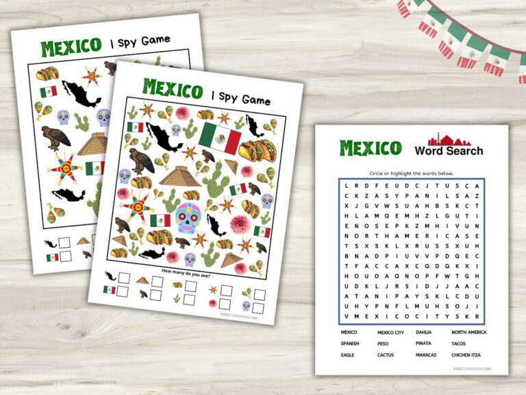 Mexico Crafts and Activities for Kids - Raise Curious Kids