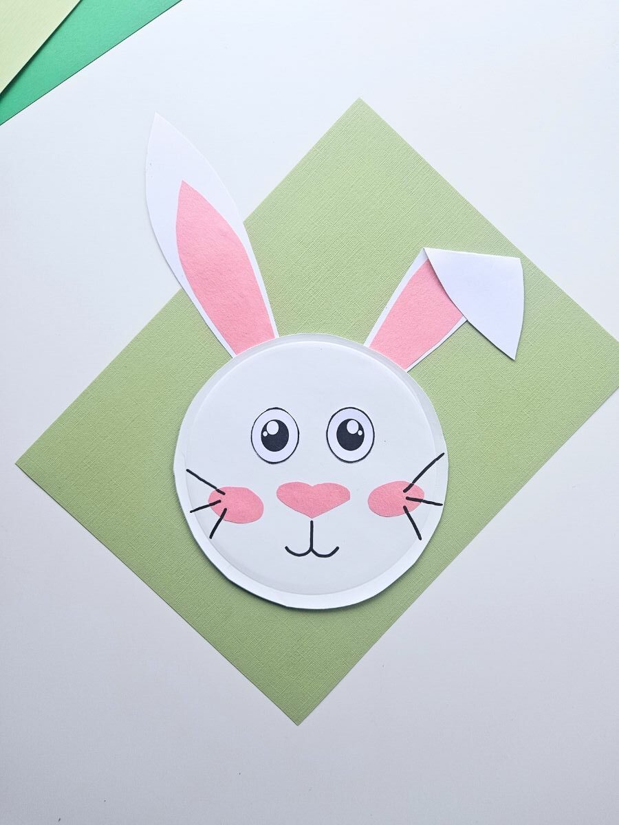 Bunny Rabbit Paper Plate Craft for Kids - Raise Curious Kids