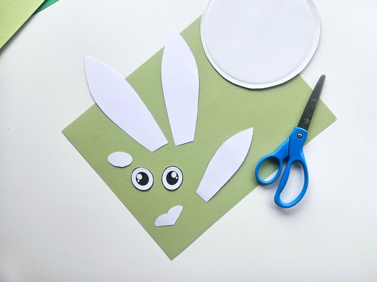 Bunny Rabbit Paper Plate Craft for Kids - Raise Curious Kids