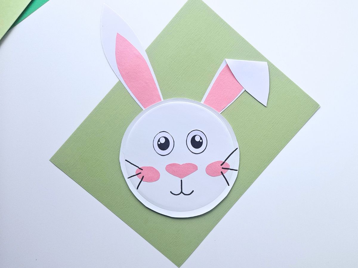 Bunny Rabbit Paper Plate Craft for Kids - Raise Curious Kids