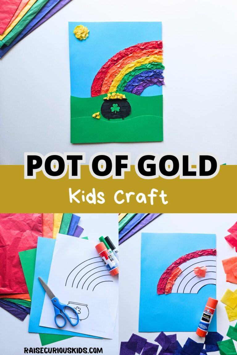 Pot of Gold Craft for Kids - Raise Curious Kids
