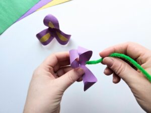 Cute and Easy Iris Flower Craft for Kids - Raise Curious Kids