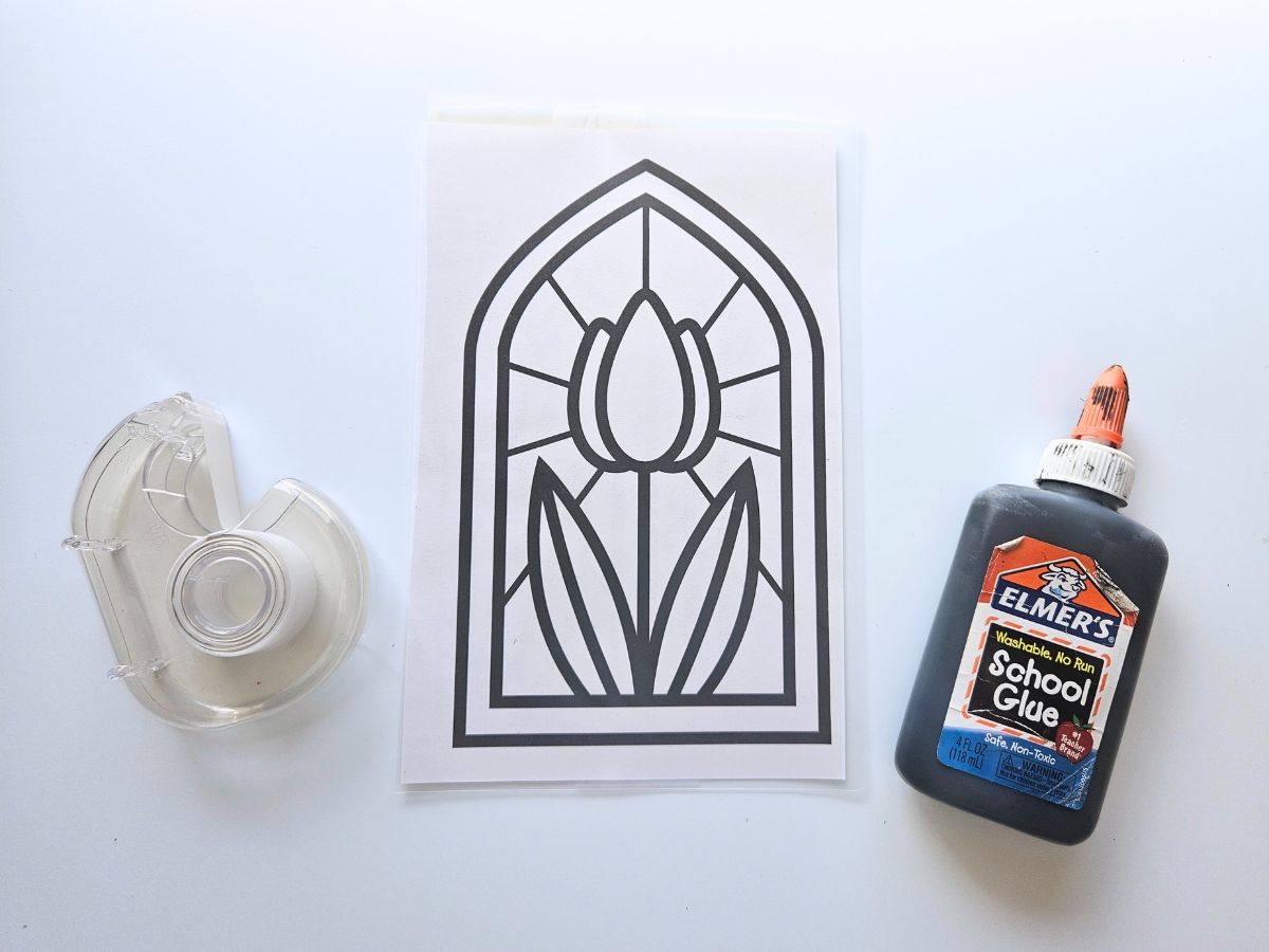 Stained Glass Window Craft for Kids - Raise Curious Kids