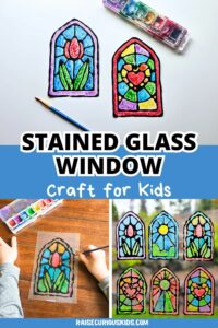 Stained Glass Window Craft for Kids - Raise Curious Kids