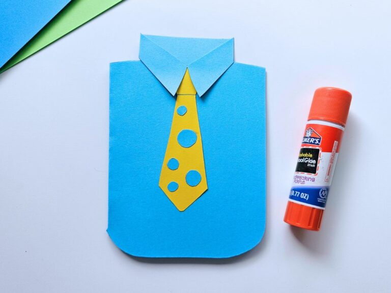 Father's Day Tie Card (Free printable) - Raise Curious Kids