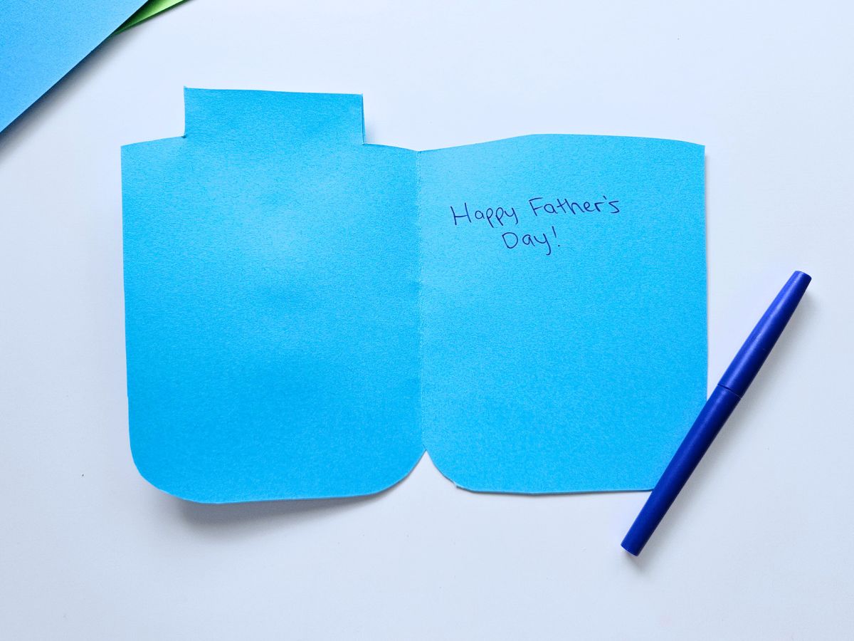 Father's Day Tie Card (Free printable) - Raise Curious Kids