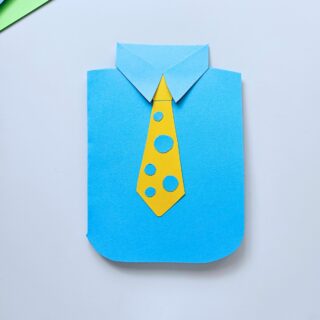 Father's Day Tie Card (Free printable) - Raise Curious Kids