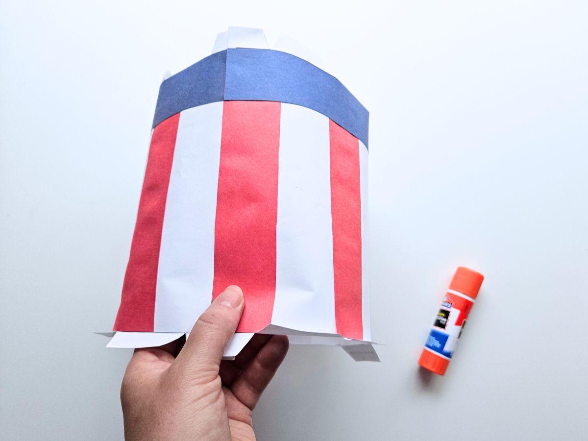 Uncle Sam Hat Craft for Kids - Raise Curious Kids