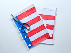 Uncle Sam Hat Craft for Kids - Raise Curious Kids