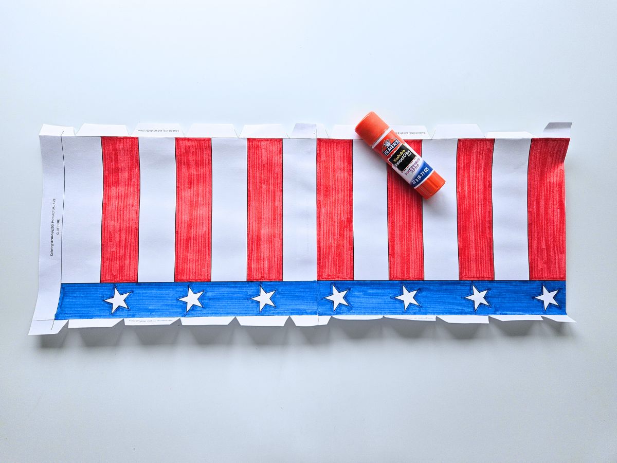 Uncle Sam Hat Craft for Kids - Raise Curious Kids