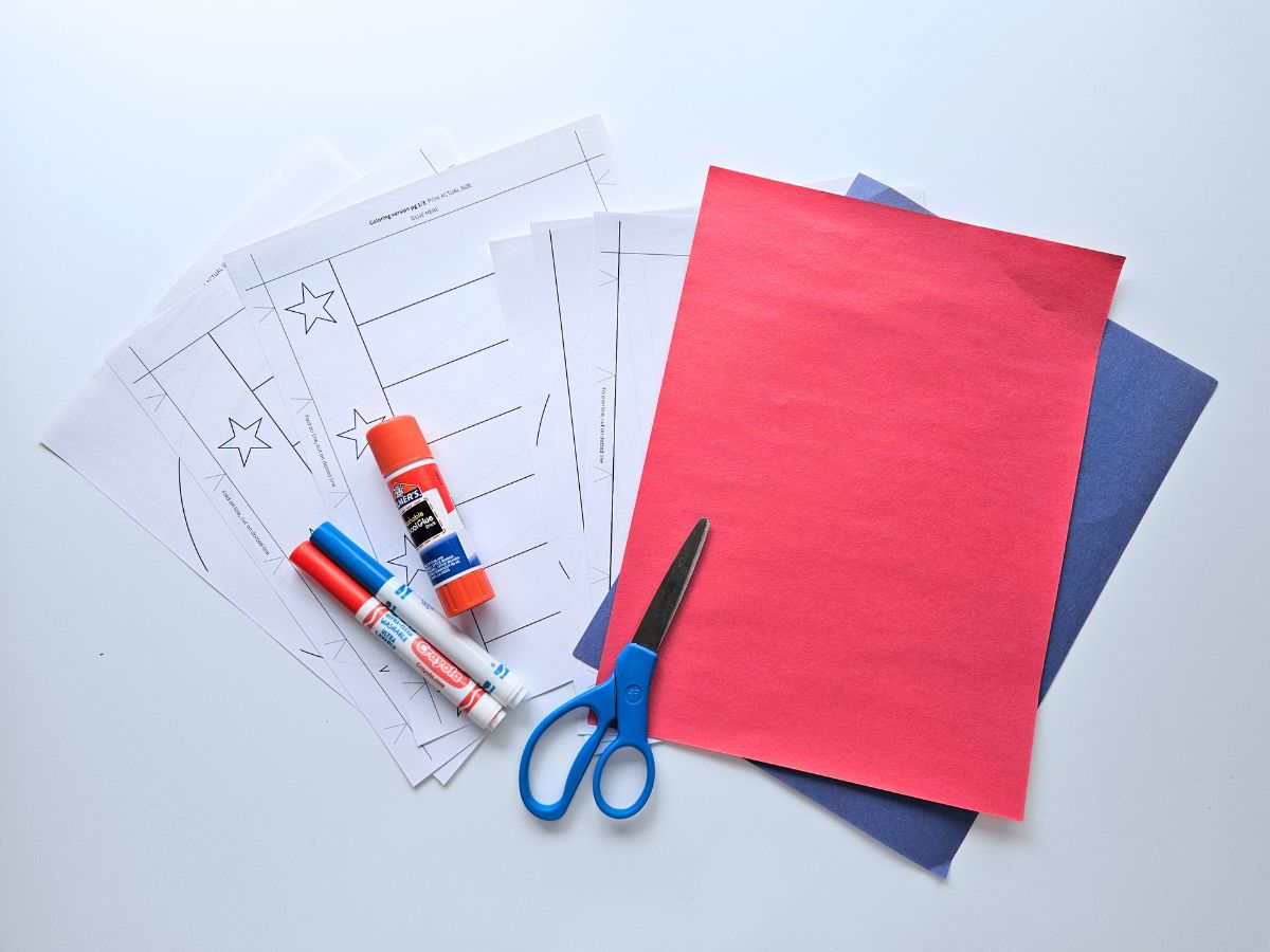 Uncle Sam Hat Craft for Kids - Raise Curious Kids