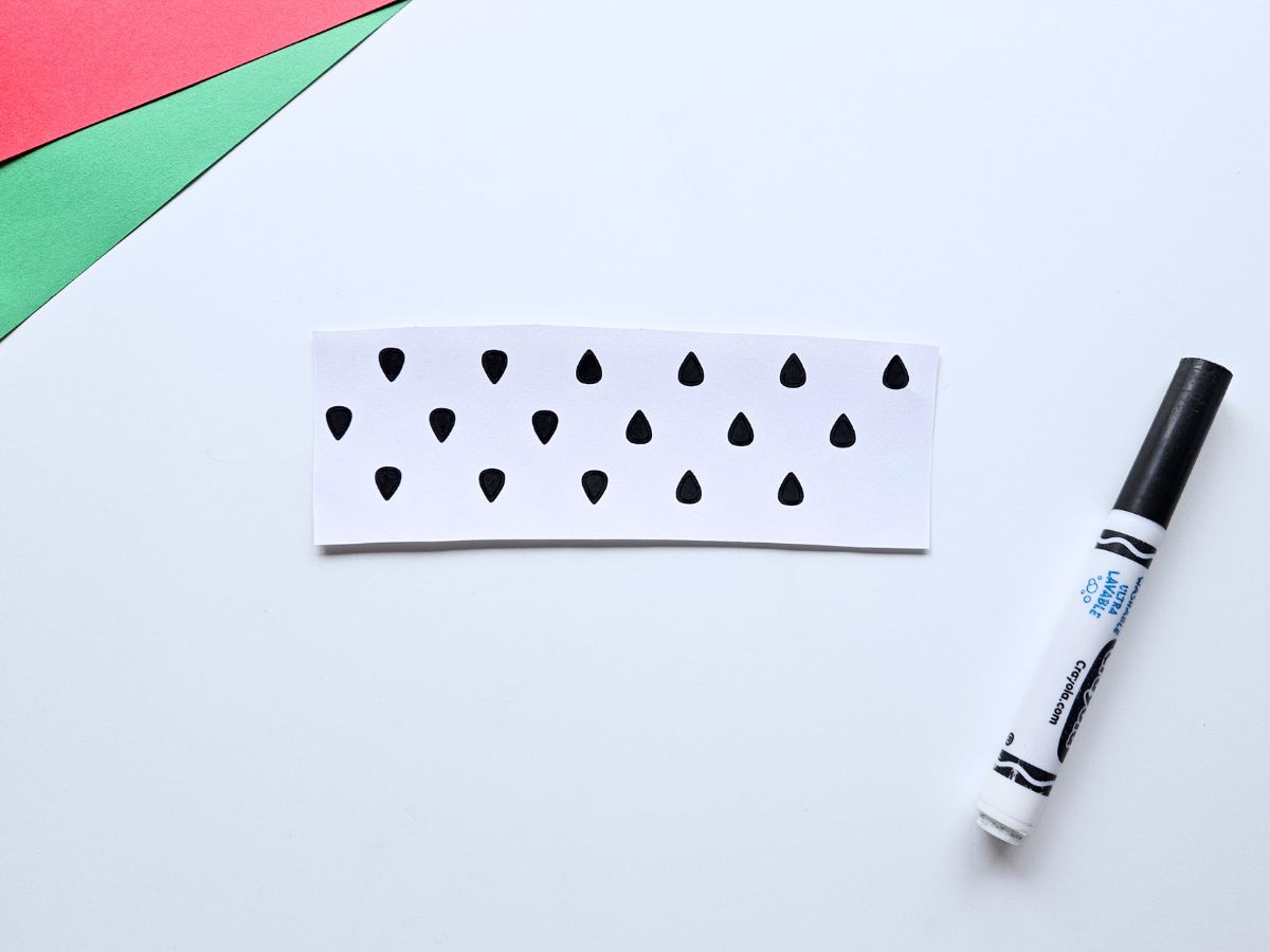 Easy Watermelon Card Craft (Free Printable) - Raise Curious Kids