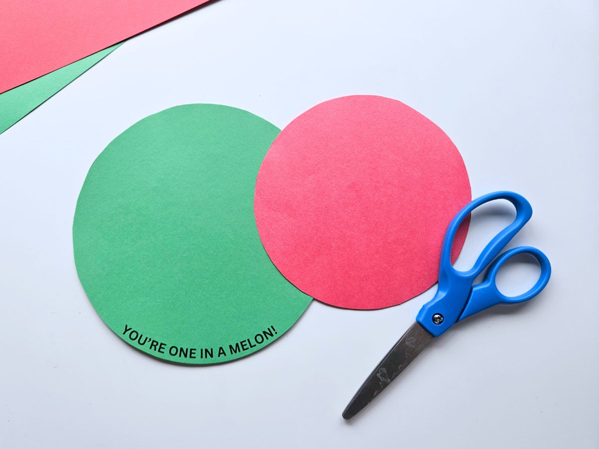 Easy Watermelon Card Craft (Free Printable) - Raise Curious Kids