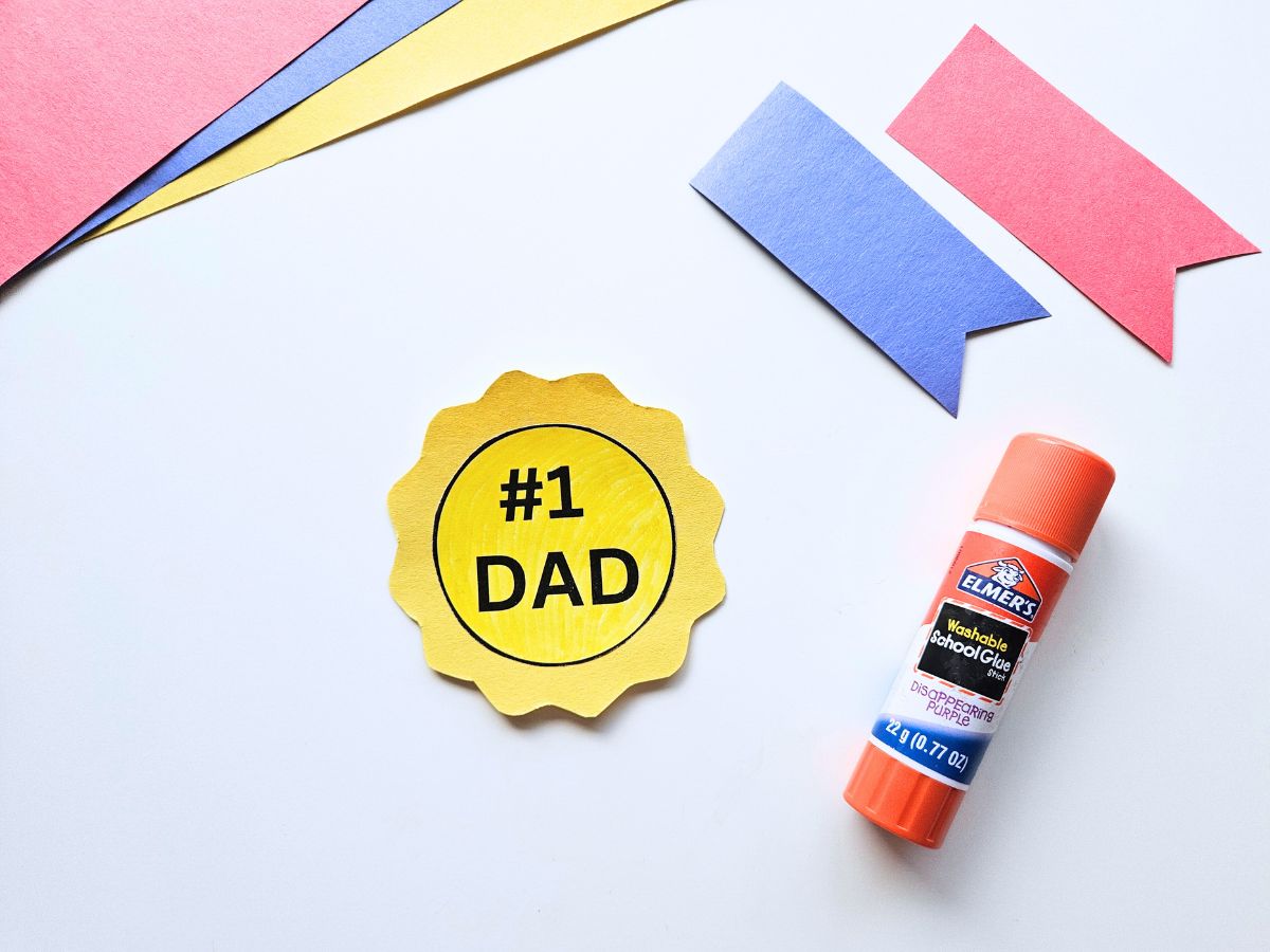 #1 Dad Easy Father's Day Craft - Raise Curious Kids