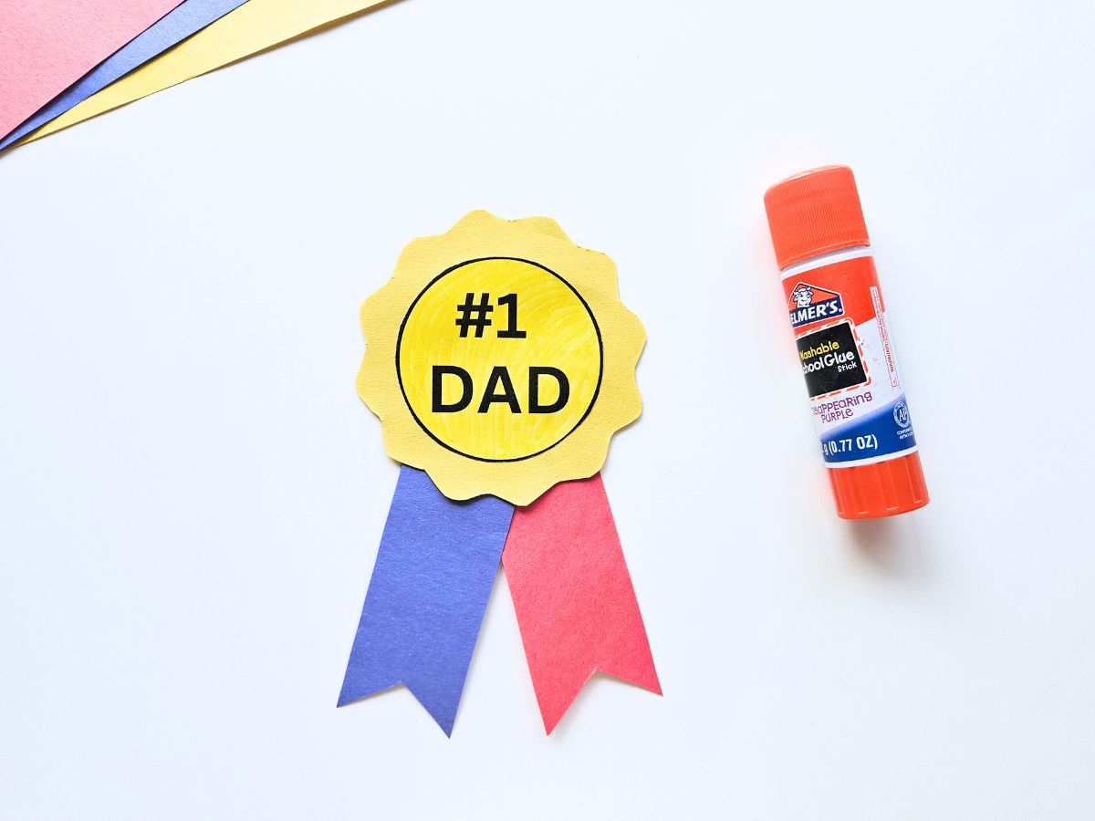 #1 Dad Easy Father's Day Craft - Raise Curious Kids