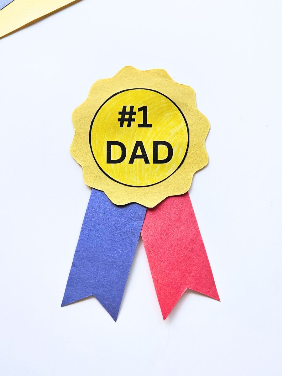 #1 Dad Easy Father's Day Craft - Raise Curious Kids