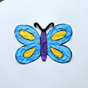 Butterfly Tissue Paper Craft for Kids - Raise Curious Kids