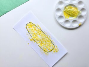Corn Bubble Wrap Craft for Kids - Raise Curious Kids
