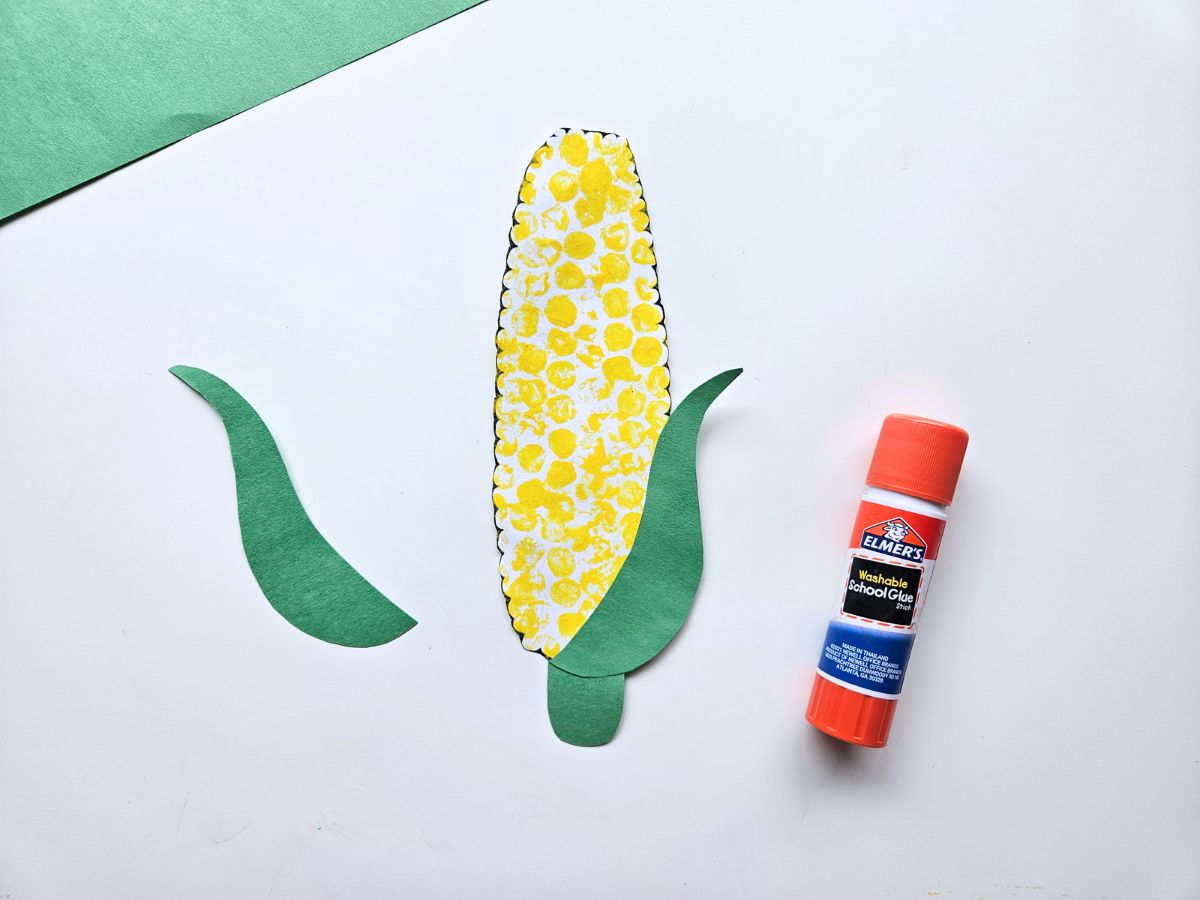Corn Bubble Wrap Craft for Kids - Raise Curious Kids