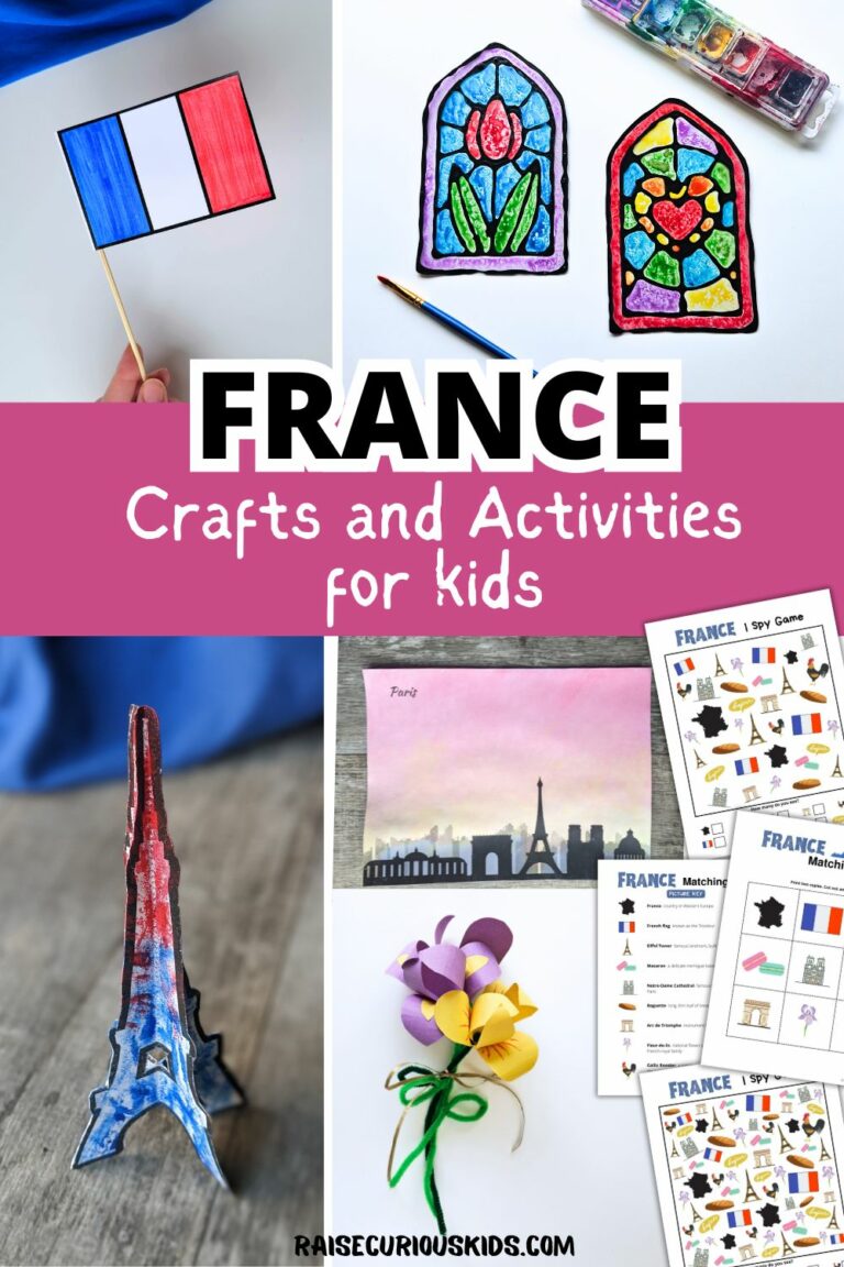 France Crafts and Activities for Kids - Raise Curious Kids