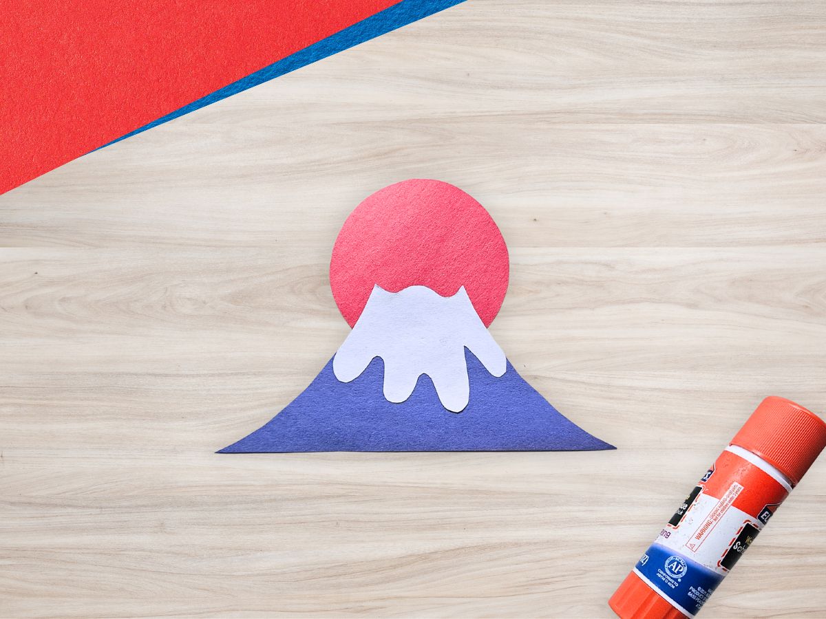 Mount Fuji Craft for Kids - Raise Curious Kids