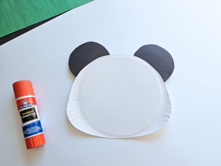 Panda Bear Paper Plate Craft for Kids - Raise Curious Kids