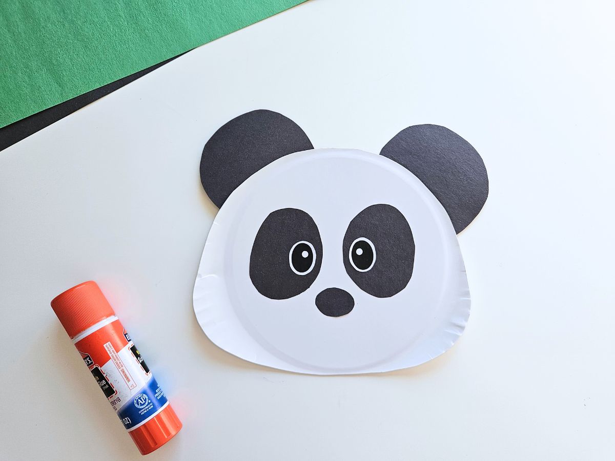 Panda Bear Paper Plate Craft for Kids - Raise Curious Kids