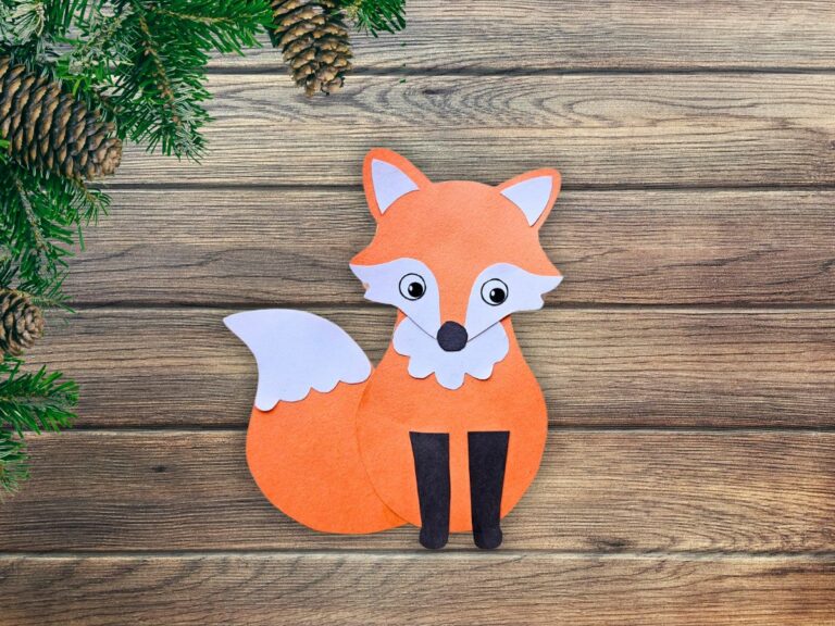 Adorable Fox Craft for Kids - Raise Curious Kids