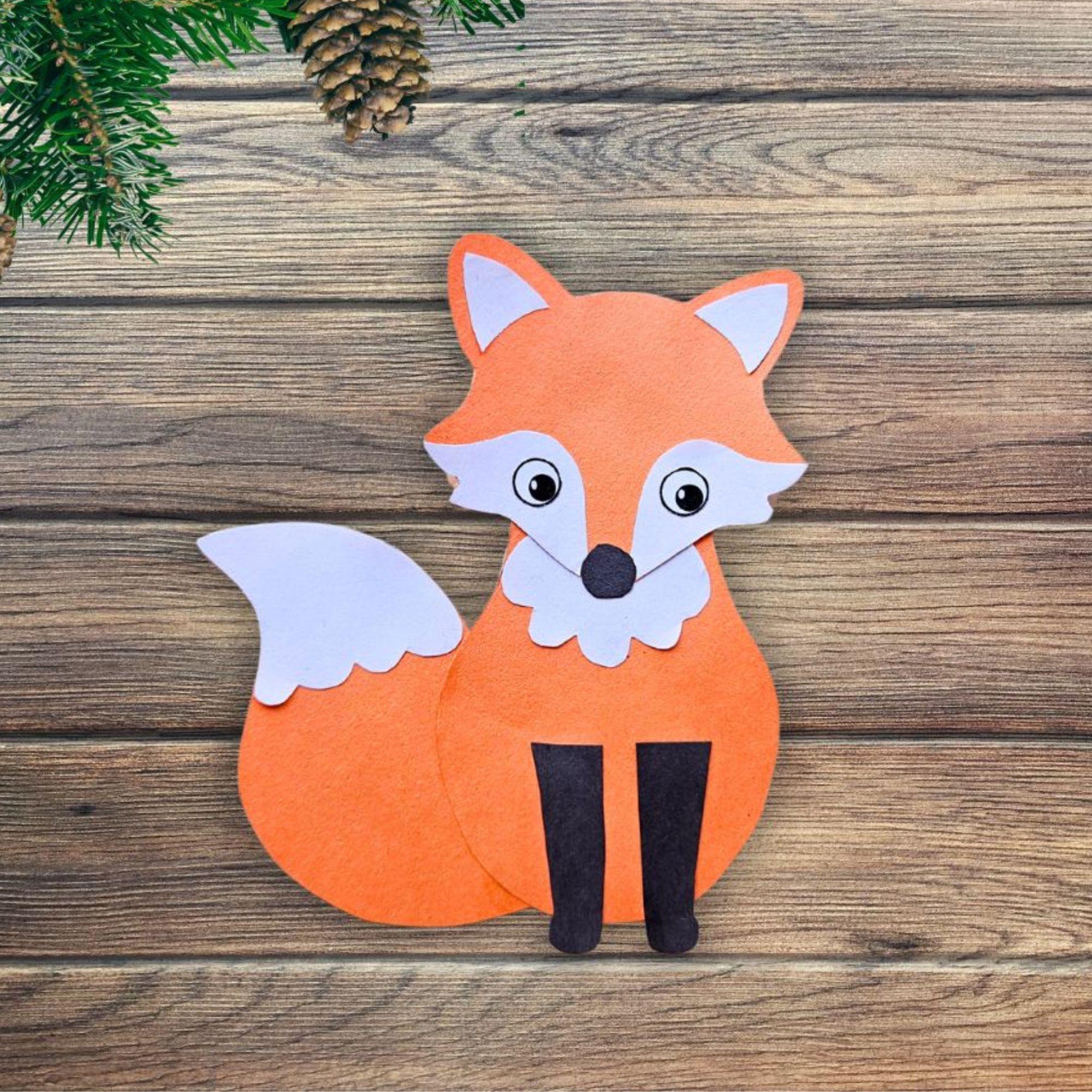 Adorable Fox Craft for Kids - Raise Curious Kids