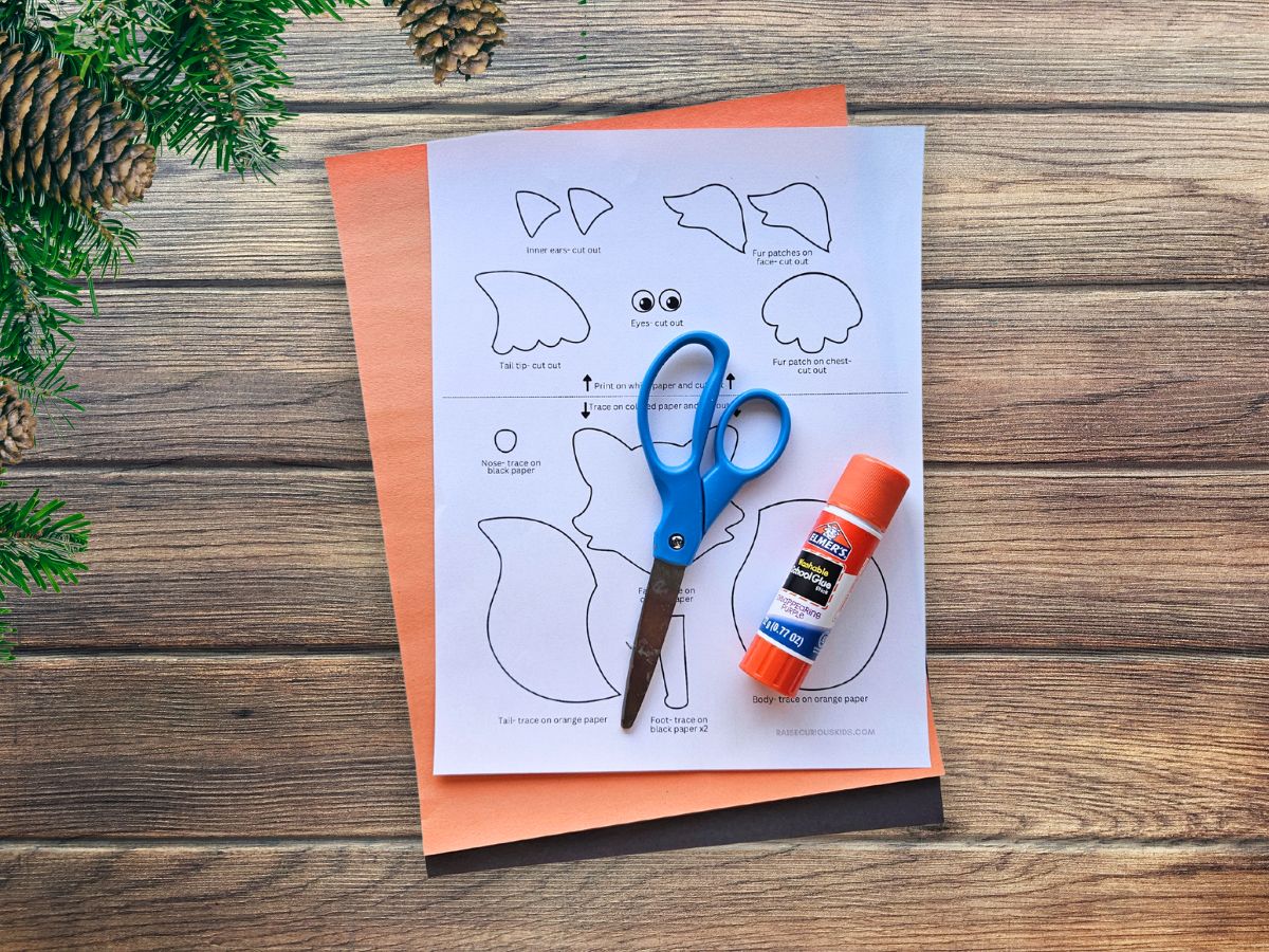 Adorable Fox Craft for Kids - Raise Curious Kids