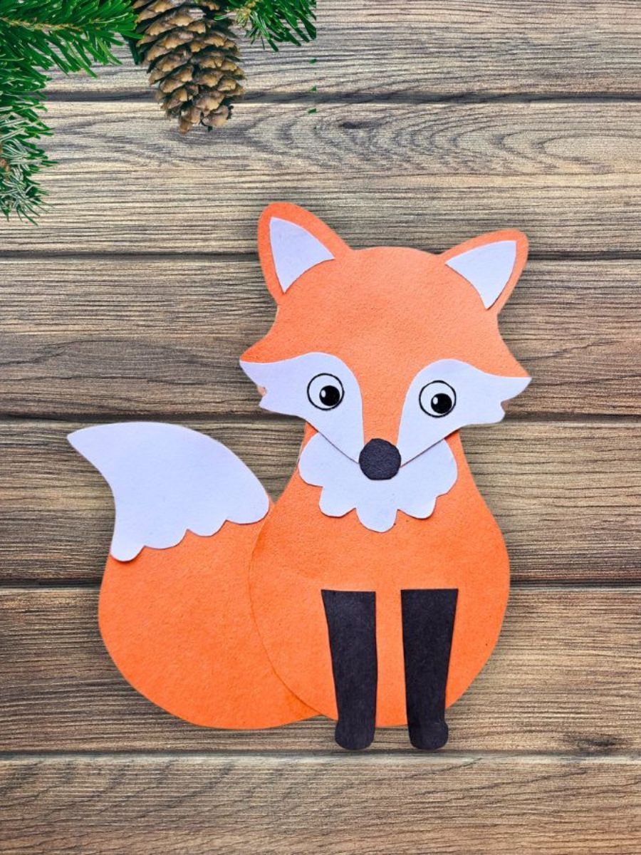 Adorable Fox Craft for Kids - Raise Curious Kids