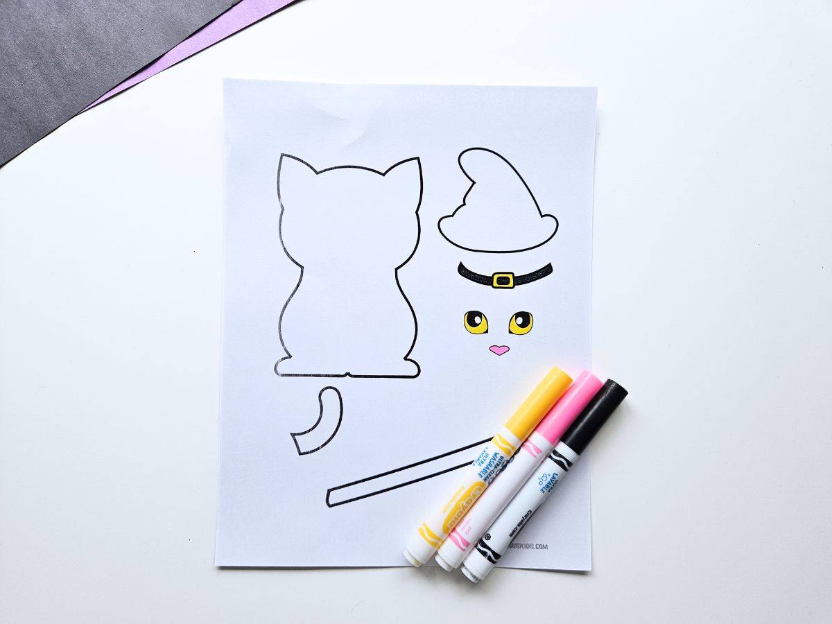 Halloween Cat Craft for Kids - Raise Curious Kids