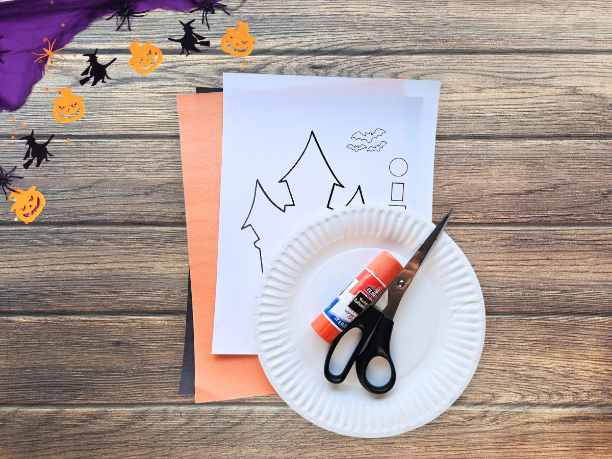 Haunted House Paper Craft for Kids (free printable!) - Raise Curious Kids