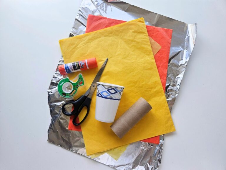 Easy Olympic Torch Craft for Kids - Raise Curious Kids