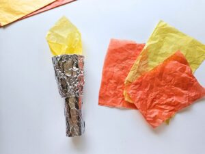 Easy Olympic Torch Craft for Kids - Raise Curious Kids
