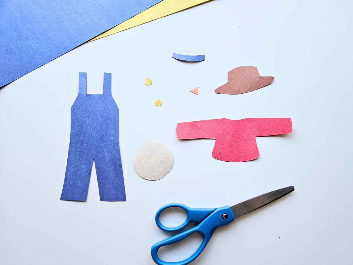 Easy Scarecrow Paper Craft for Kids - Raise Curious Kids