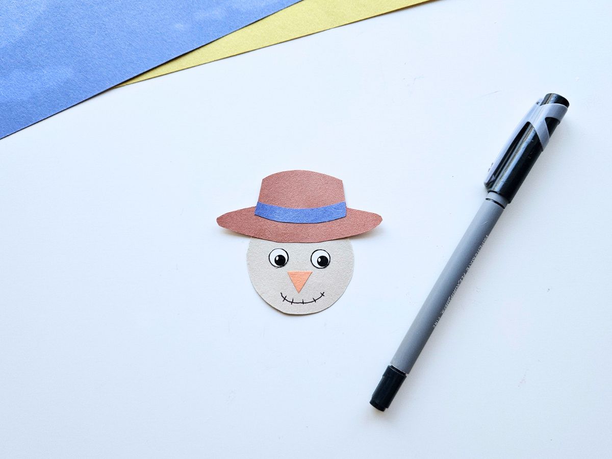 Easy Scarecrow Paper Craft for Kids - Raise Curious Kids