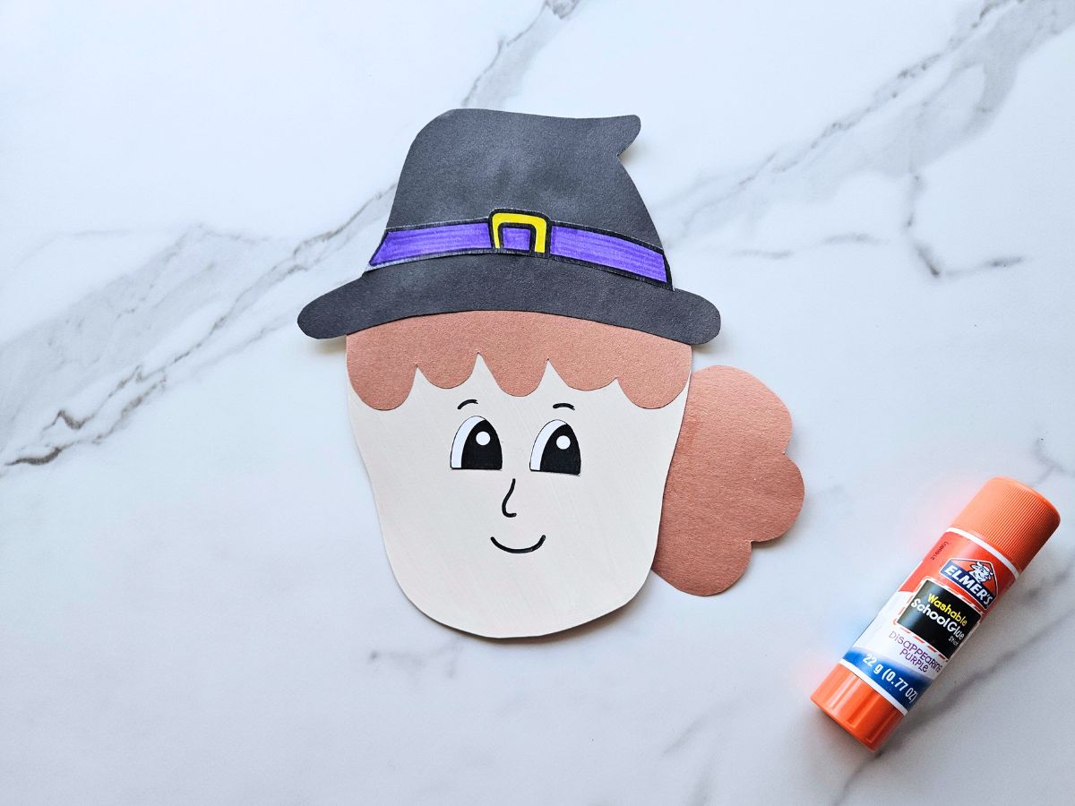 Witch Paper Plate Craft for Kids - Raise Curious Kids