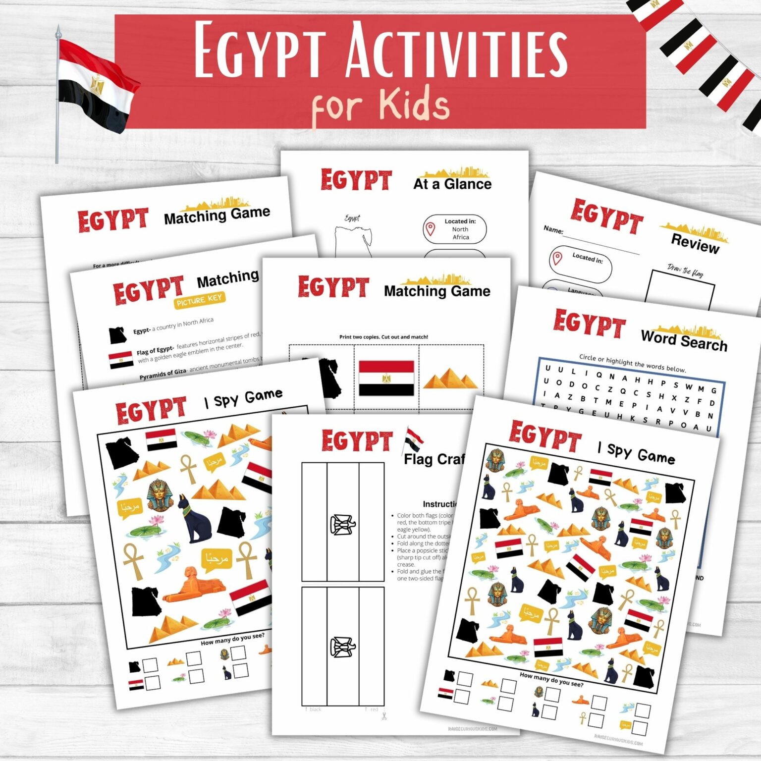 Egypt Crafts and Activities for Kids - Raise Curious Kids